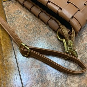 Bags | Tan Caramel Crossbody Purse | Poshmark